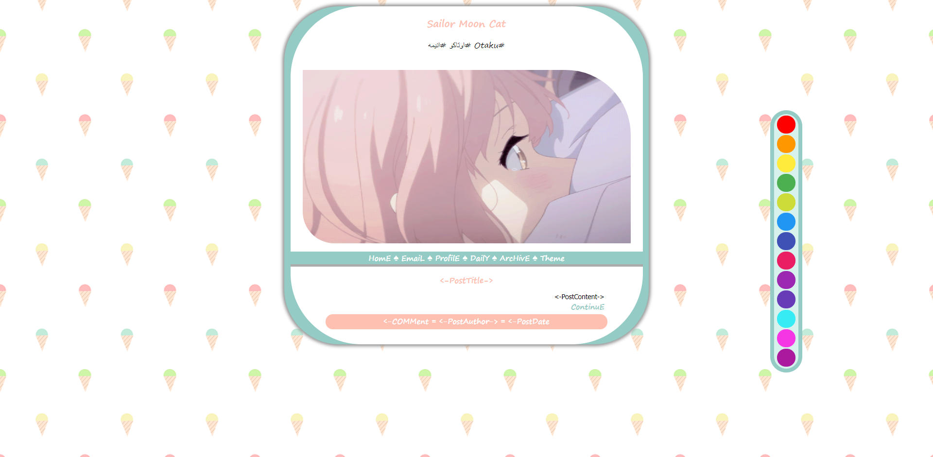 Sailor Moon Cat - Themes & Codes